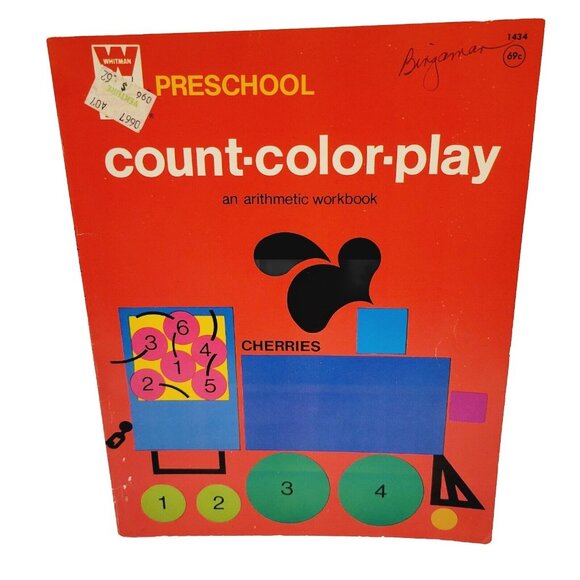 Toys | Vtg Whitman Happy Helper Count Color Play Preschool Math ...